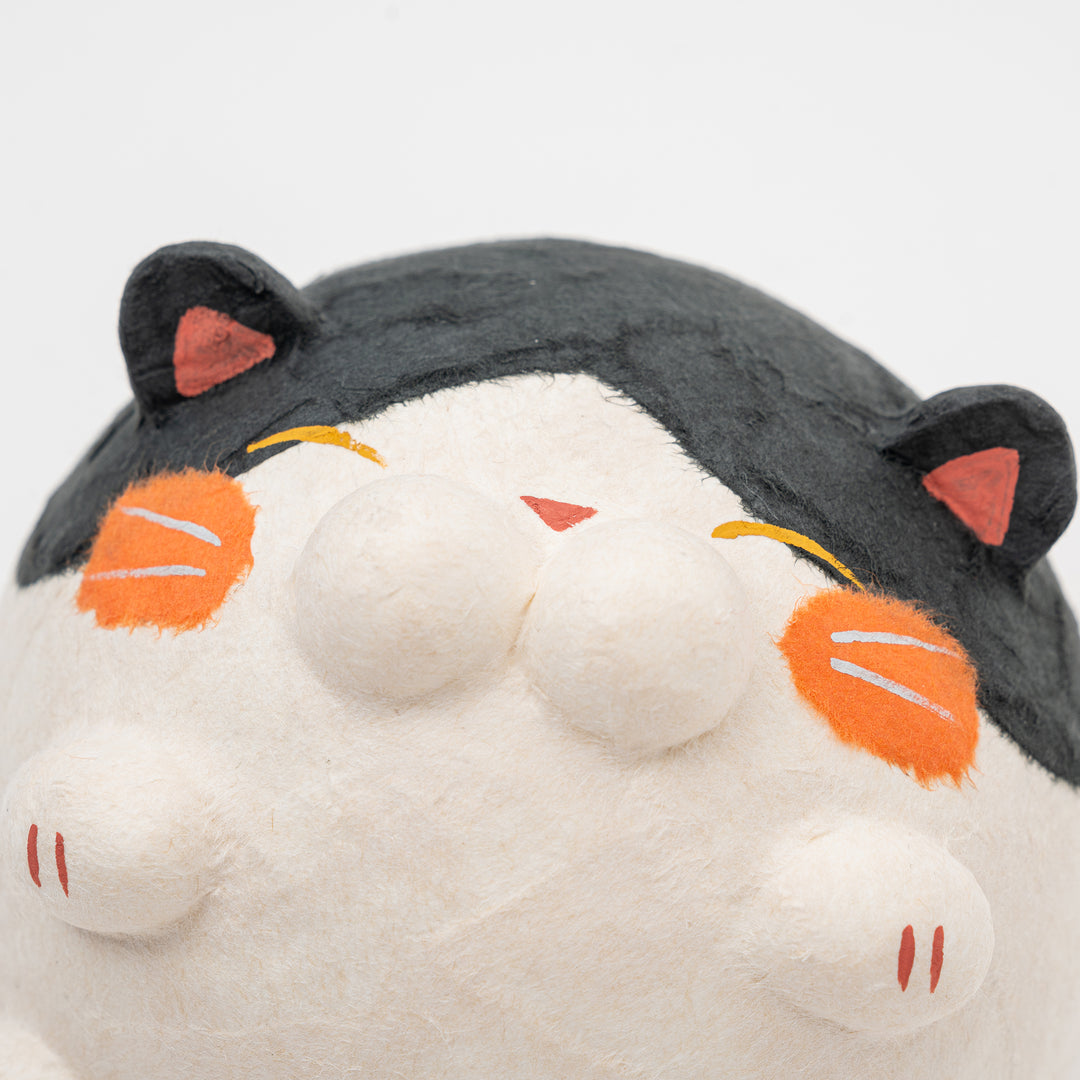 Handmade Chigiri Washi Cat Figurine | Ryukodo Kyoto Japan Decor ｜ Made ...