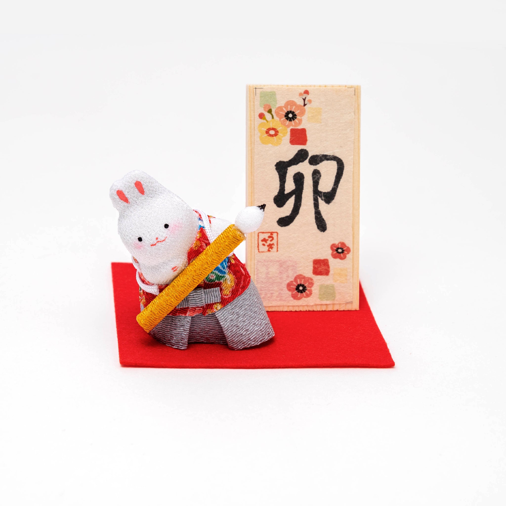Handcrafted Peeking Rabbit Figure Zodiac Sign Year of Rabbit - R5 ...